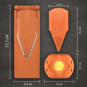 Börner V-kráječ V3 TrendLine se 3 planžetami Barva: Oranžová