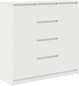 Příborník se zásuvkami bílý 100,5x35x98,5 cm kompozitní dřevo 3328453