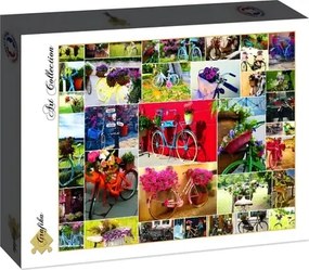 GRAFIKA Puzzle Koláž: Kola / 1500 dílků / 85 x 61 cm