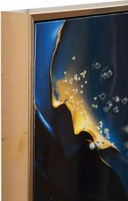 Obraz Andromeda B 60x90 cm modrý/zlatý