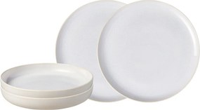 Villeroy&Boch Villeroy & Boch Crafted Cotton sada jídelních talířu, 4 kusy