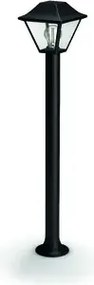 Philips Alpenglow černá / Venkovní sloupkové svítidlo / 90 cm / bez zd