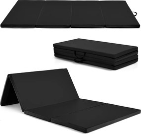 Costway 240 x 120 x 5 cm skládací měkká podlahová rohož se suchým