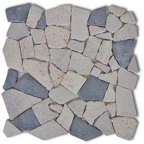 Kamenná mozaika dlaždice 10ks