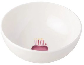 Villeroy & Boch Miska With Love "Happy birthday", Ø 16,9 cm 10-1689-6252