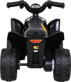 Ramiz Čtyřkolka Honda 250X TRX na baterie černá + klakson + LED + ekokůže