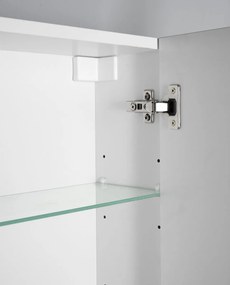 Aqualine Deneb koupelnová galerka 50 x 70 x 18 cm bílá mat DN050