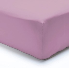 Polášek Jersey prostěradlo na vysokou matraci (až 30cm), 160x200cm, na dvoulůžko, světle fialové