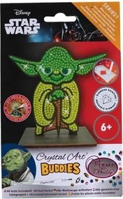 CRYSTAL ART Diamantové malování Star Wars: Yoda