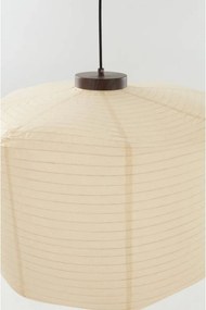Béžové papírové závěsné svítidlo ø 60 cm Siv – Jotex