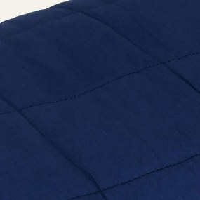 vidaXL Zátěžová deka 137 x 200 cm 6 kg textil [3154796] Barva: Modrá