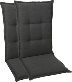 Go-De Textil Sada zahradních podsedáků Uni (střední opěrka, 2 kusy, antracitová)