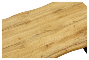 Massive home | Konferenční stolek WILD 90 CM vzhled divoký dub