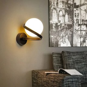 Toolight, nástěnné svítidlo 1xG9 APP1209-1W, černá, OSW-14029