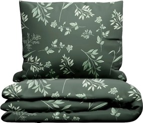 XXXLutz POVLEČENÍ, tmavě zelená, světle zelená, 155/220 cm Grund - Online Only povlečení - 008250041204