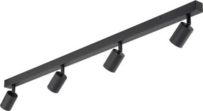 TK Lighting Černé stropní svítidlo Nex pro žárovku 4x GU10 TK10792