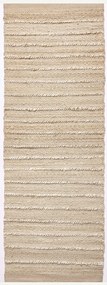 Diamond Carpets India, Ručně vázaný kusový koberec Leverie J 21 Natural, 140x200, béžová, chodba / předsíň