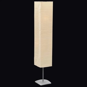 vidaXL Stojací lampa s ocelovým stojanem 135 cm