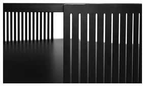 Konferenční stolek Zinzit, Barva dřeva: černá / dub lancelot