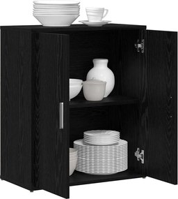 Servírovací skříň 2 ks Černý dub 60 x 31 x 70 cm 3365552