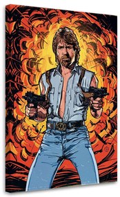 Gario Obraz na plátně Chuck Norris - Nikita Abakumov Rozměry: 40 x 60 cm