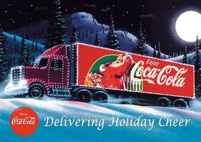 TREFL Puzzle Coca-Cola: Kamion / 1000 dílků / 68,3 x 48 cm / Děti a do