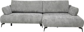 XXXLutz ROHOVÁ SEDAČKA, textil, šedá MID.YOU - Sedací soupravy - 000694009101