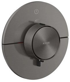 Axor ShowerSelect ID - Termostatická baterie pod omítku, kartáčovaný černý chrom 36756340