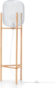 Tchibo - Trojnohá stojací lampa - barva: bílá