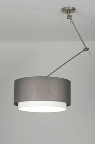 Závěsné designové svítidlo nad stůl Piega Dark Grey