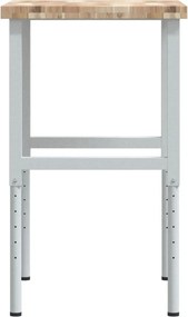 Pracovní stůl 80 x 60 x (73–99,5) cm masivní akácie obdélníkový 3309712