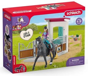 Schleich 42709 stáj pro koně lisa & storm