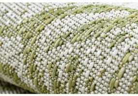 Dywany Luszczow Kusový koberec SISAL SION Listy, tropický 22128 ecru / zelená Rozměr koberce: 80 x 150 cm