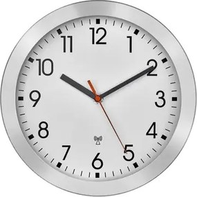 TFA 60.3546.02 / Nástěnné hodiny / DCF rádiový signál / hliníkový rám