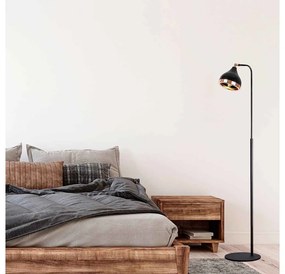 Designová stojanová lampa Salwah 150 cm černá