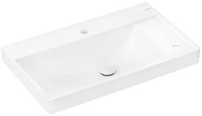 Hansgrohe Xelu Q - Umyvadlo 80x48 cm, bez přepadu, 2 otvory pro baterii, SmartClean, bílá 61025450