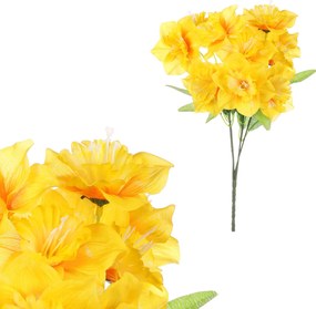 Autronic Narcisky, umělá květina, žlutá barva