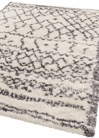 Šedý  koberec Bardie Grey Cream Rozměry: 120x170 cm