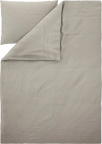 Livarno® Ložní povlečení s podílem lnu, 140 x 200 cm, 70 x 90 cm (béžová)