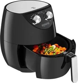 ECG AF 3500 černá / Horkovzdušná fritéza / 1500 W / 3.5 L / 80°-200°C