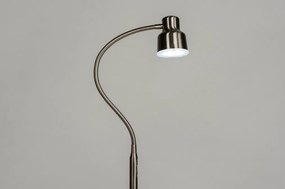 Stojací designová lampa Silver Yalle