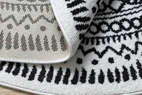 Dywany Łuszczów Kusový koberec Napkin grey kruh ROZMĚR: 120x120 (průměr) kruh