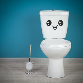 Samolepka na WC - Úsměv - PopyDesign
