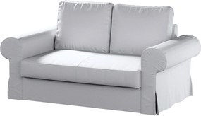 Potah na pohovku IKEA Backabro 2-místná, rozkládací barva bílá látka pletený vzor