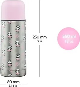 BAAGL Termoláhev Panda 550 ml