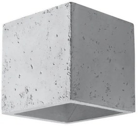Nástěnné svítidlo SOLLUX Quad G9 1x40W bez zdroje SL.0487 beton