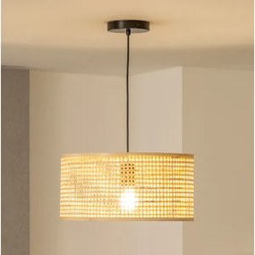 Brilagi - LED Lustr na lanku CERIA BOHO 1xE27/40W/230V pr. 40 cm bambus