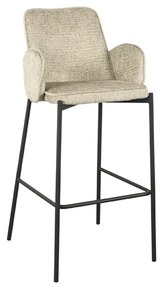 LABEL51 Barová židle JONI béžová 107 cm IH-50.183