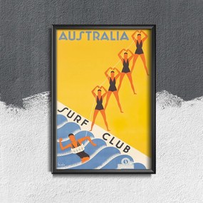 Plakát Austrálie surf club
