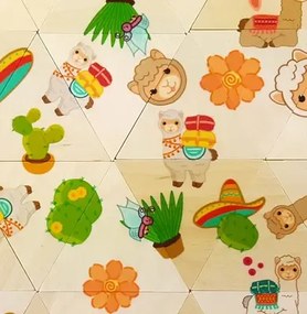 Hess Puzzle mozaika Lama / 24 dílků / od 3 let